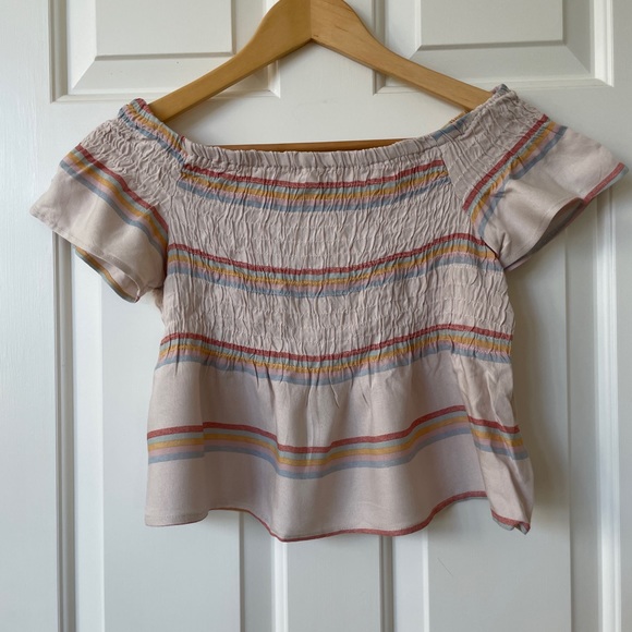 Style Envy | Tops | Nwot Adorable Crop Top Small Colorful And Cute ...